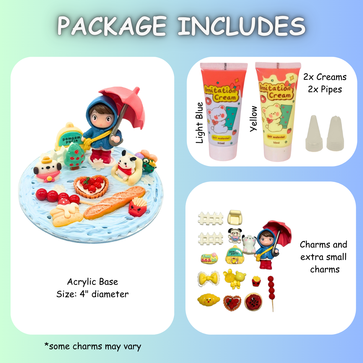 DIY Acrylic Base Figurine Kits – Izzy's Crafts